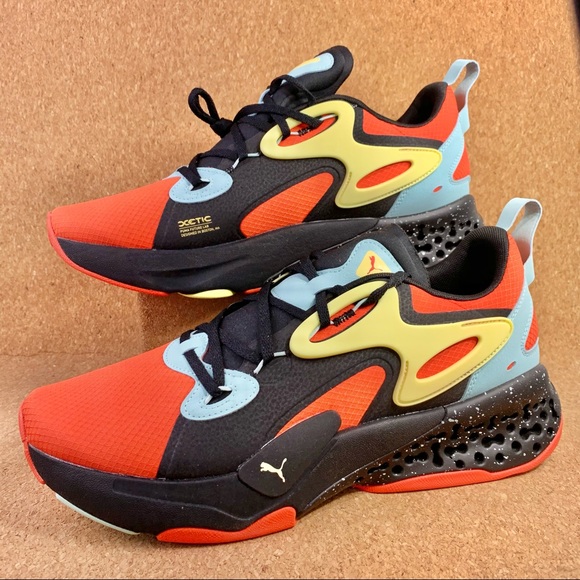 Puma | Shoes | Puma Xetic Halflife Low Mens Training Shoes Black Red ...